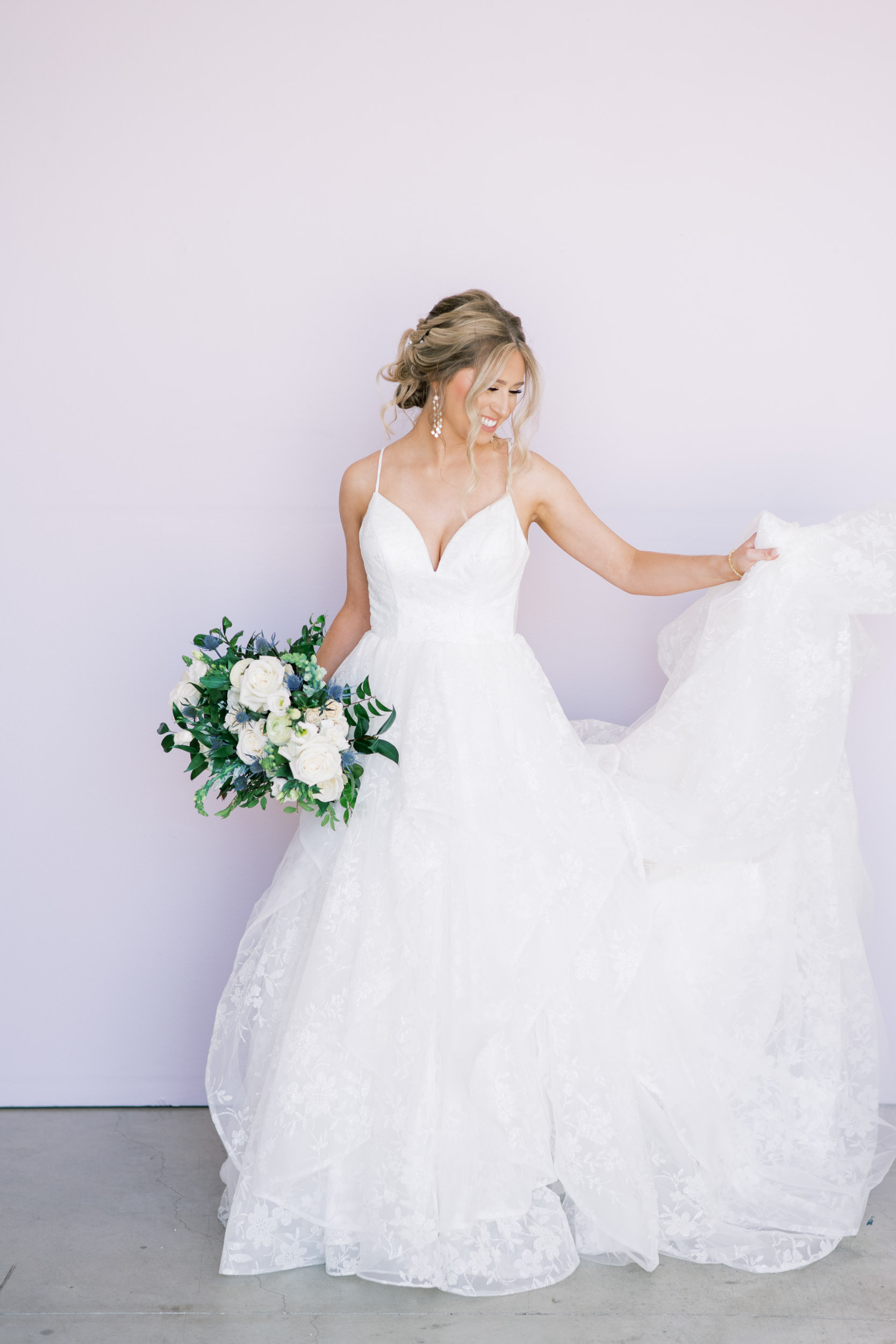 Modern Studio Bridal Session - Hayden Jordan Photo